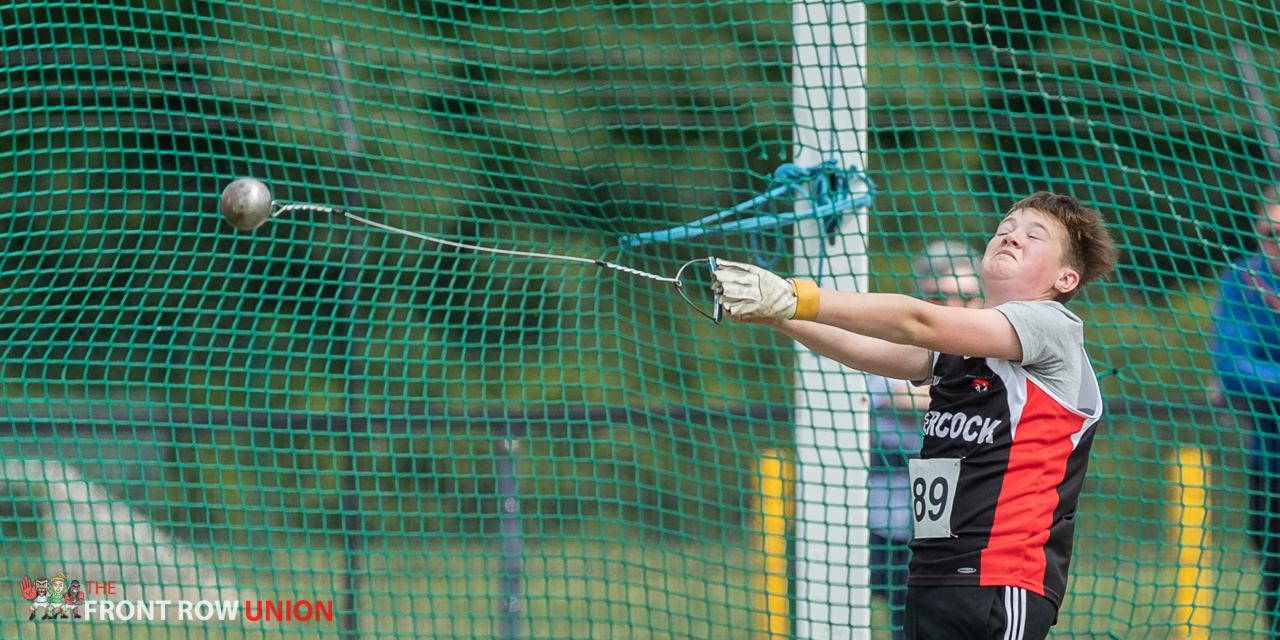 The Front Row Union Sport - 2021-06-20 Athletics NI U15 and U17 Throws Meet