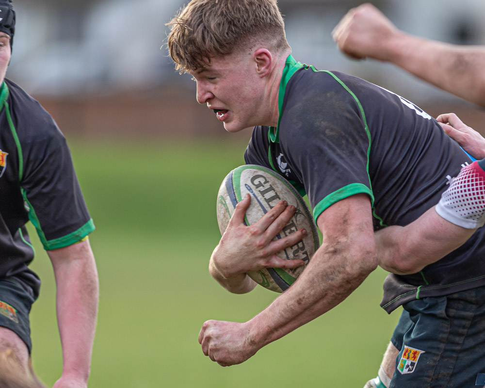 The Front Row Union Sport - Schools Cup: Sullivan Upper 41 Larne Grammar 3