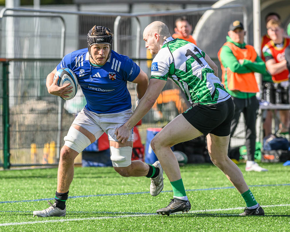 The Front Row Union Sport - AIL 1B: Queen’s University 33 Naas 31